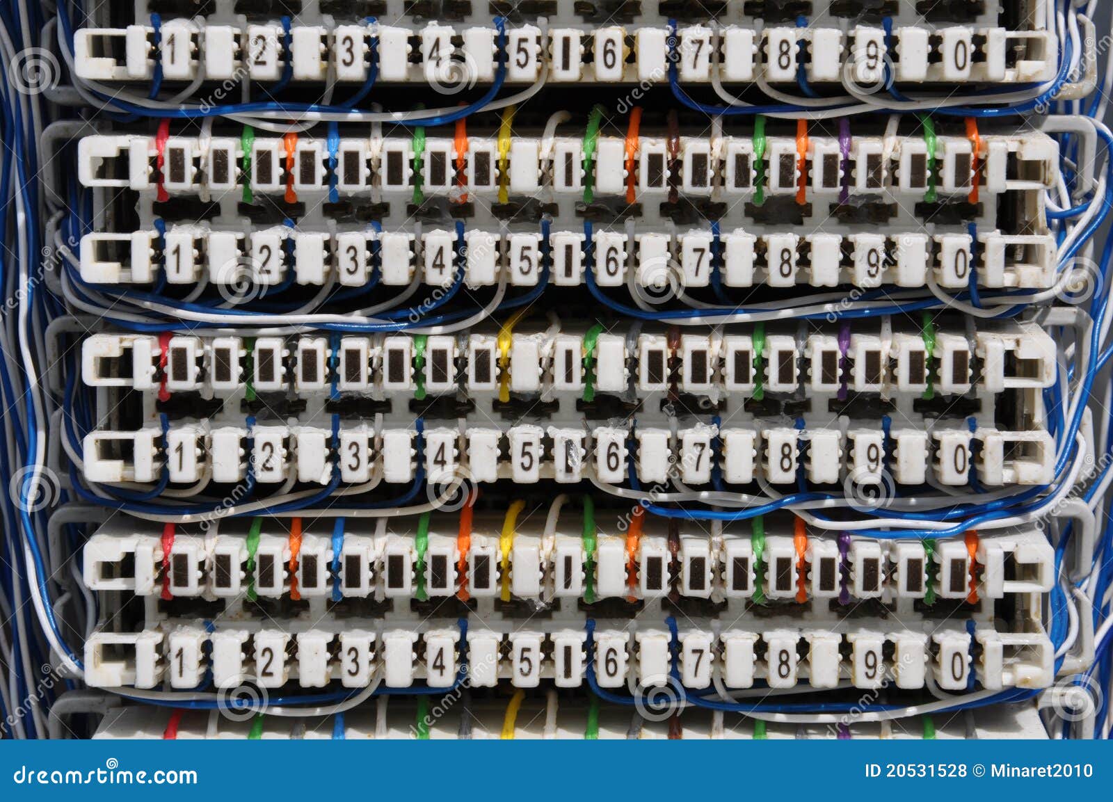 Order panel cable stock photo. Image of cabinet, digital - 20531528