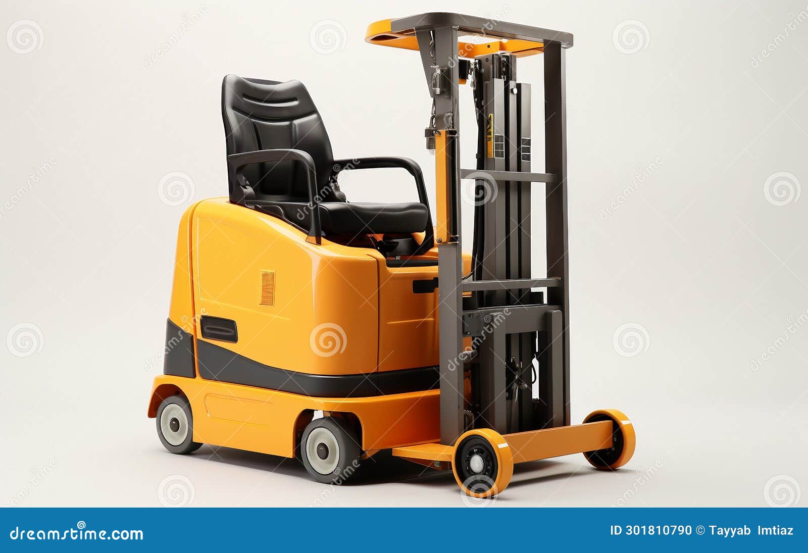 Order Picker Isolated on Transparent Background. Stock Illustration ...