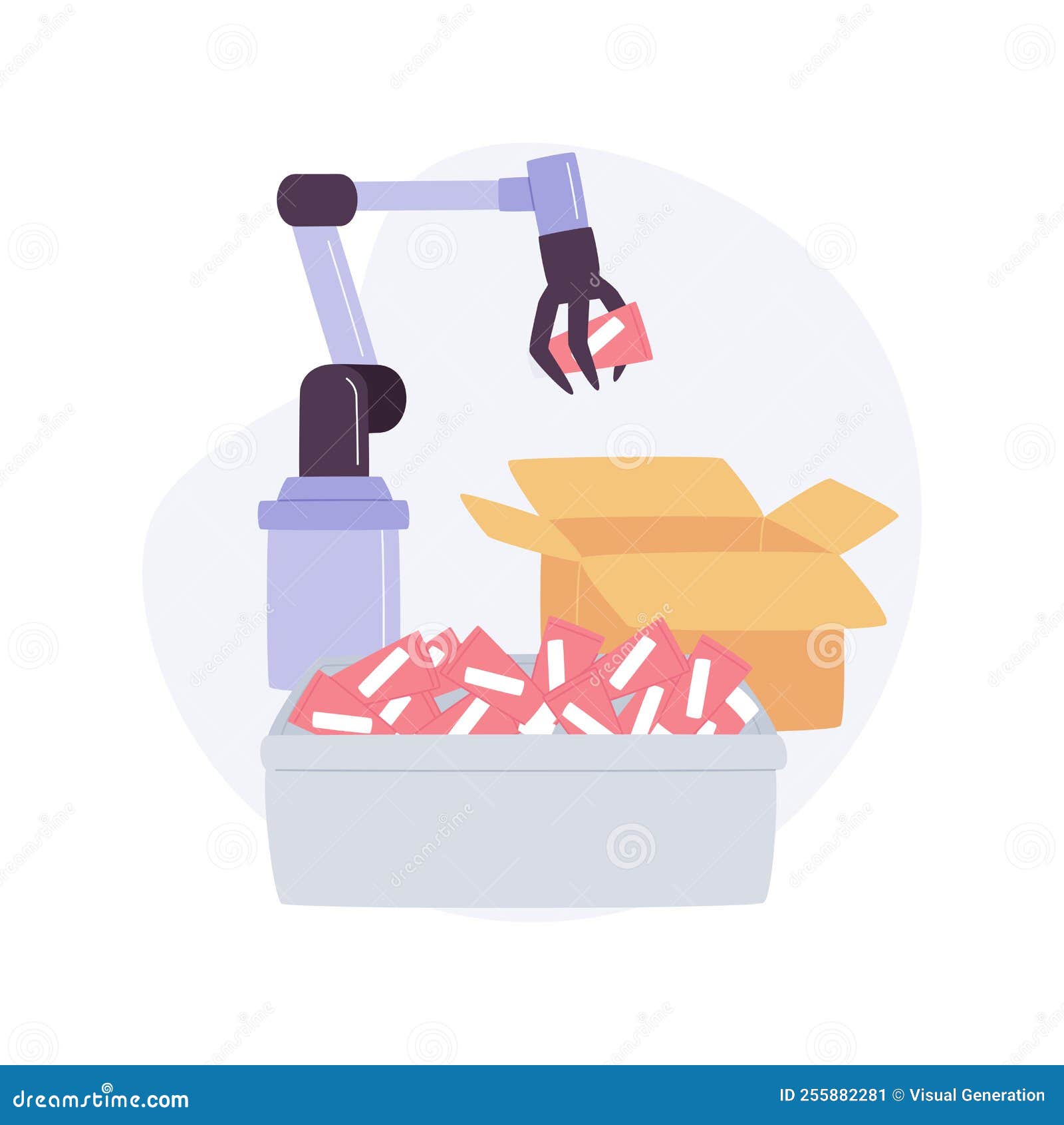Order Picking Robots Isolated Cartoon Vector Illustrations. Stock ... Order Picking Robots Isolated Cartoon Vector Illustrations. Stock ...