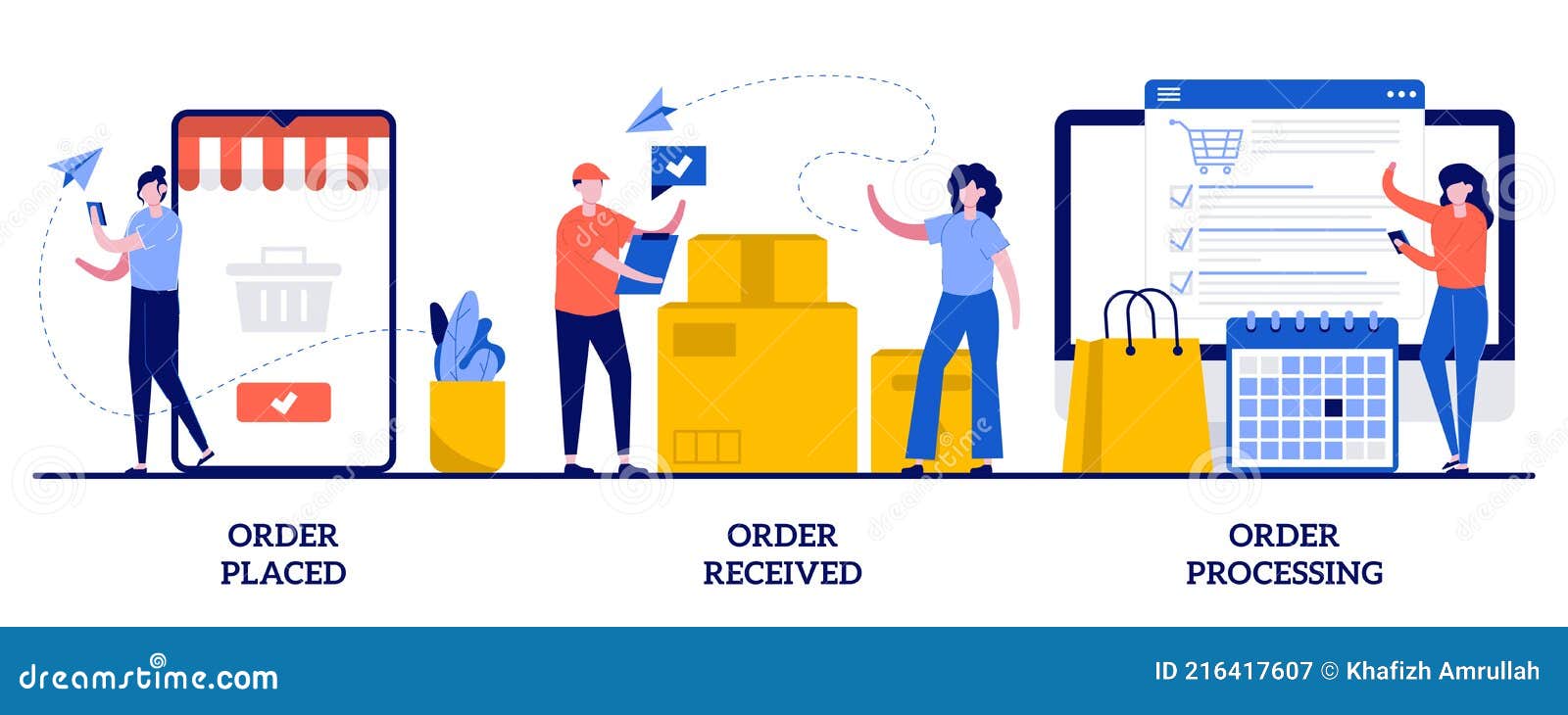 Order Placed, Confirmed Transaction Vector Icon. Checklist And Check ... Order Placed, Confirmed Transaction Vector Icon. Checklist And Check ...