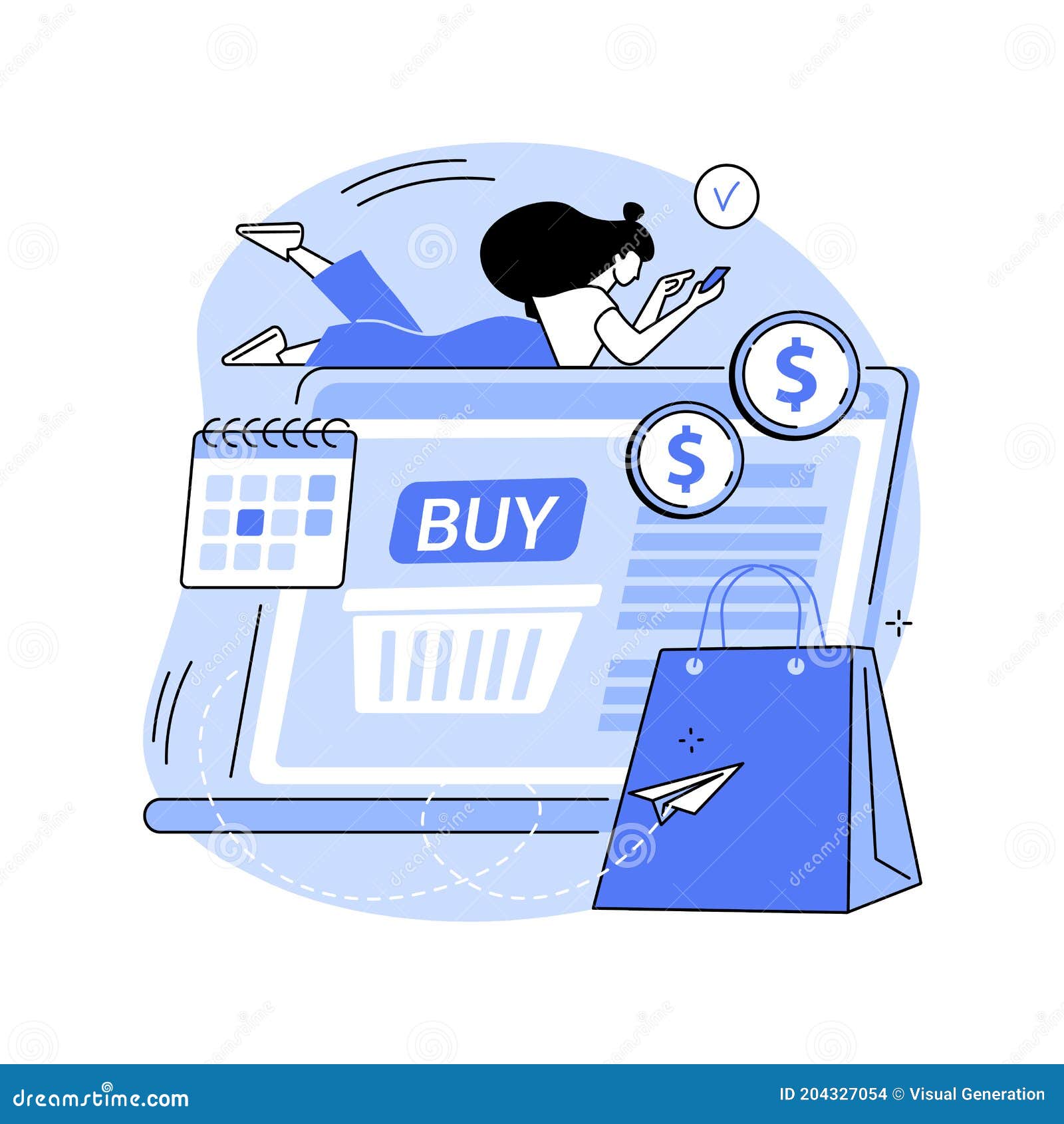 Order Processing Abstract Concept Vector Illustration. Stock Vector ...