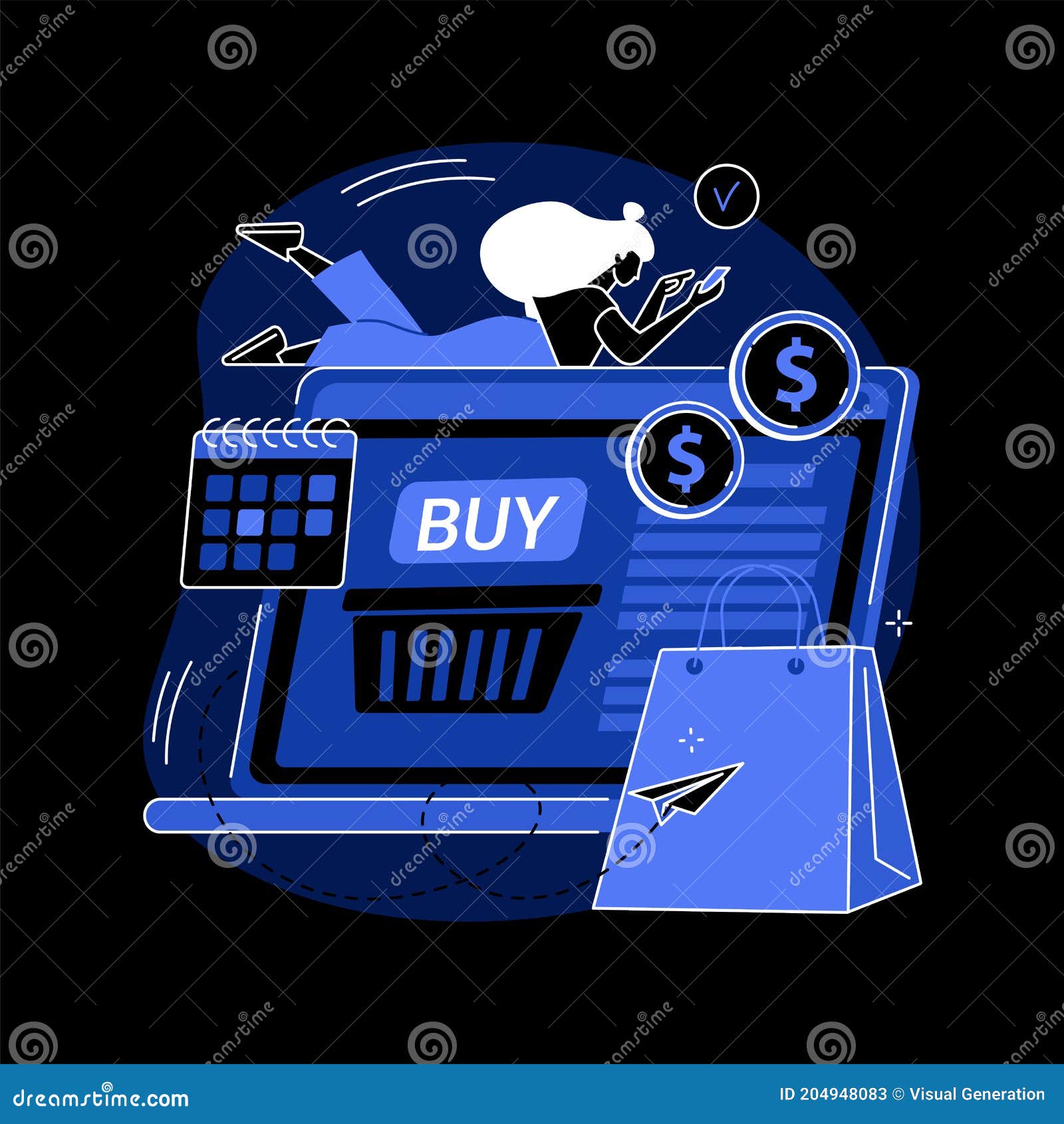 Order Processing Abstract Concept Vector Illustration. Stock Vector ...