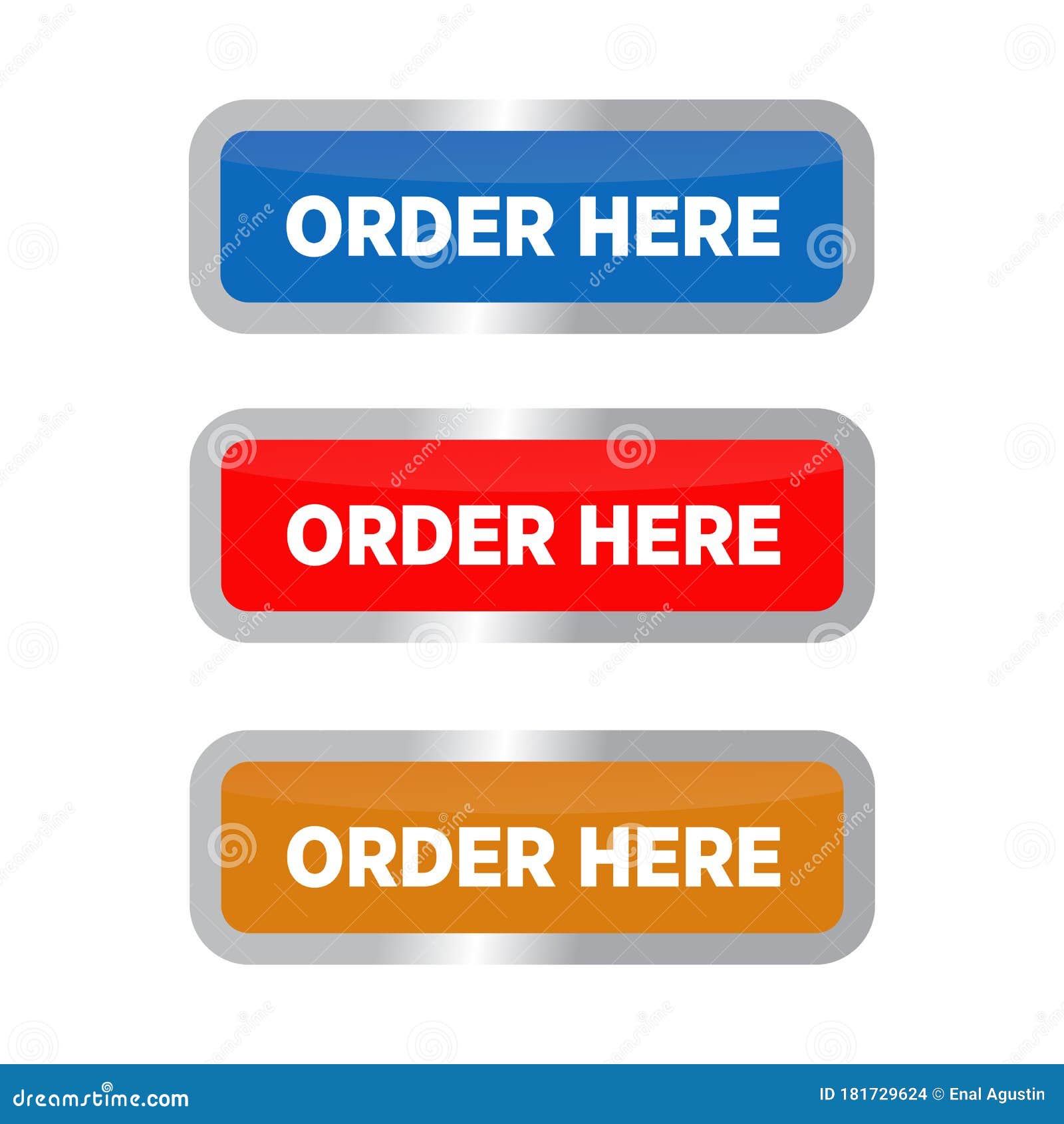 Order Sign Logo Design Template Stock Illustration - Illustration of ...