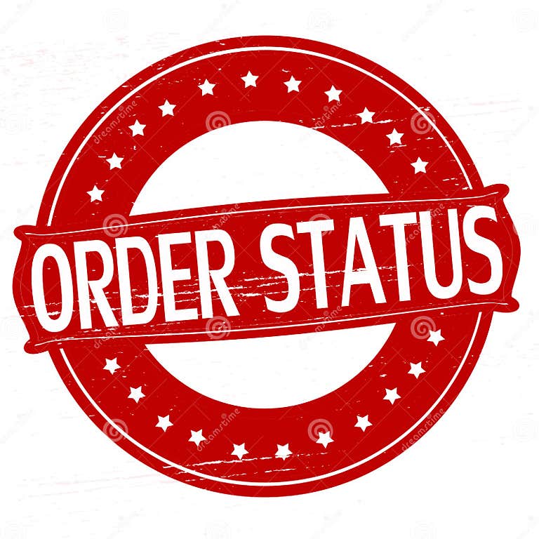 Order status stock illustration. Illustration of order - 109902786