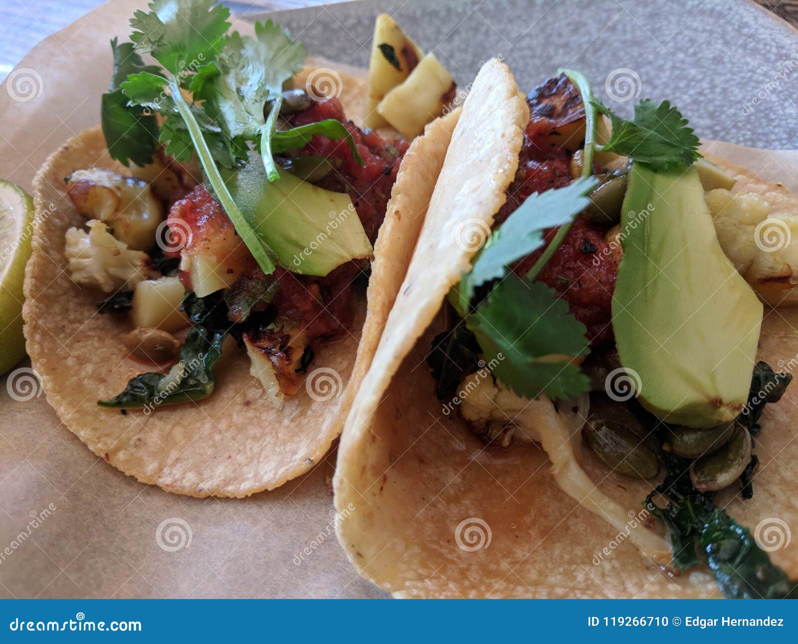 Order of Tacos stock photo. Image of spicy, tacos, close - 119266710