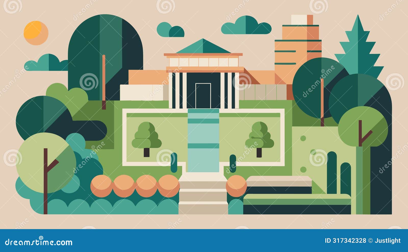 In Order To Create a Cohesive Design the Landscaping Plan Incorporated ...