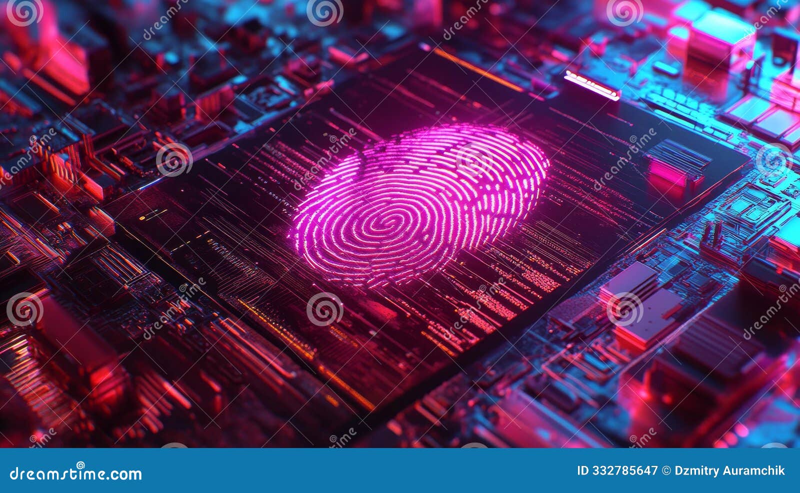 In Order To Identify and Measure the Fingerprint on the Digital Surface ...