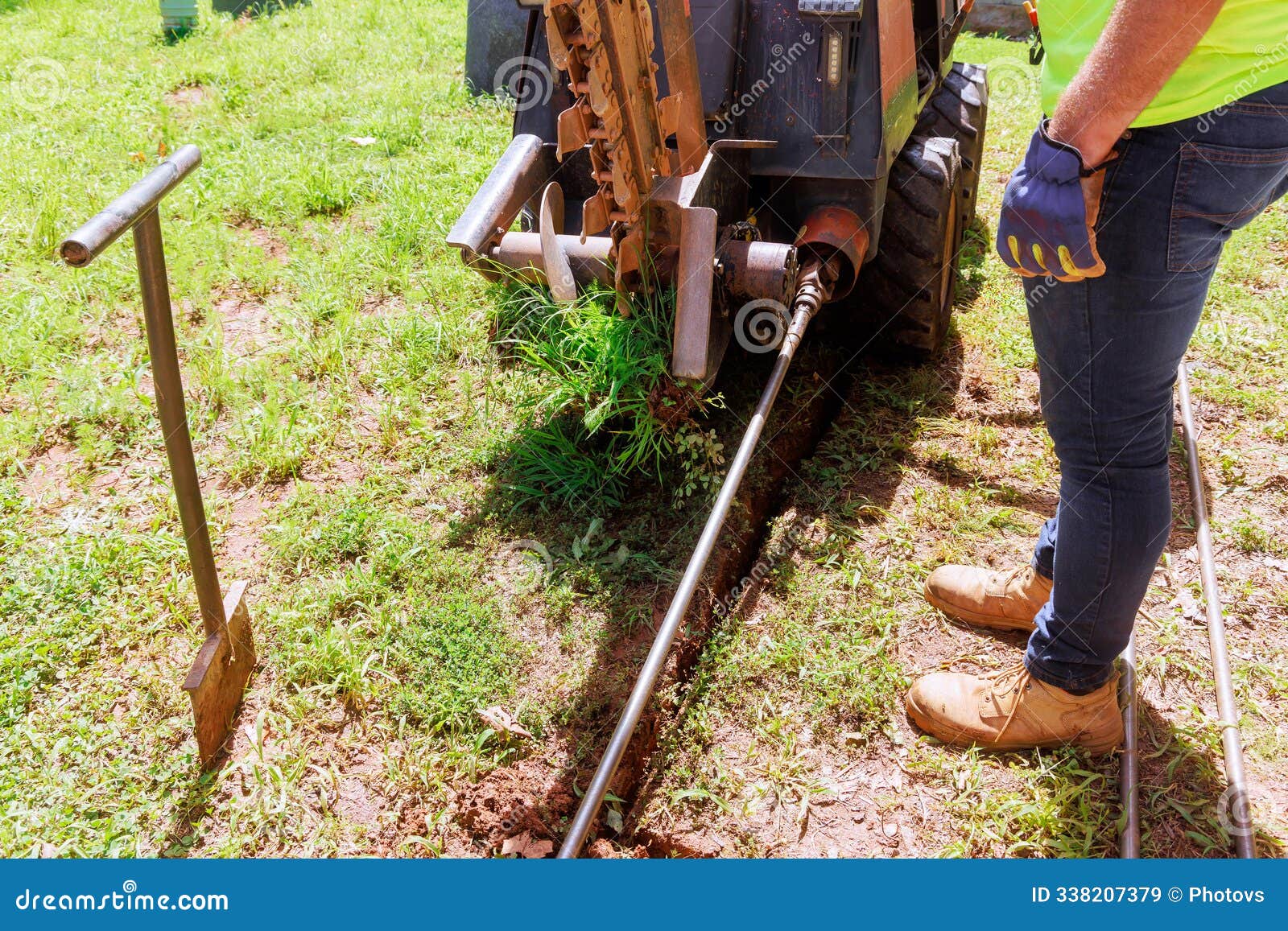 In Order To Install an Underground Communication System, a Horizontal ...