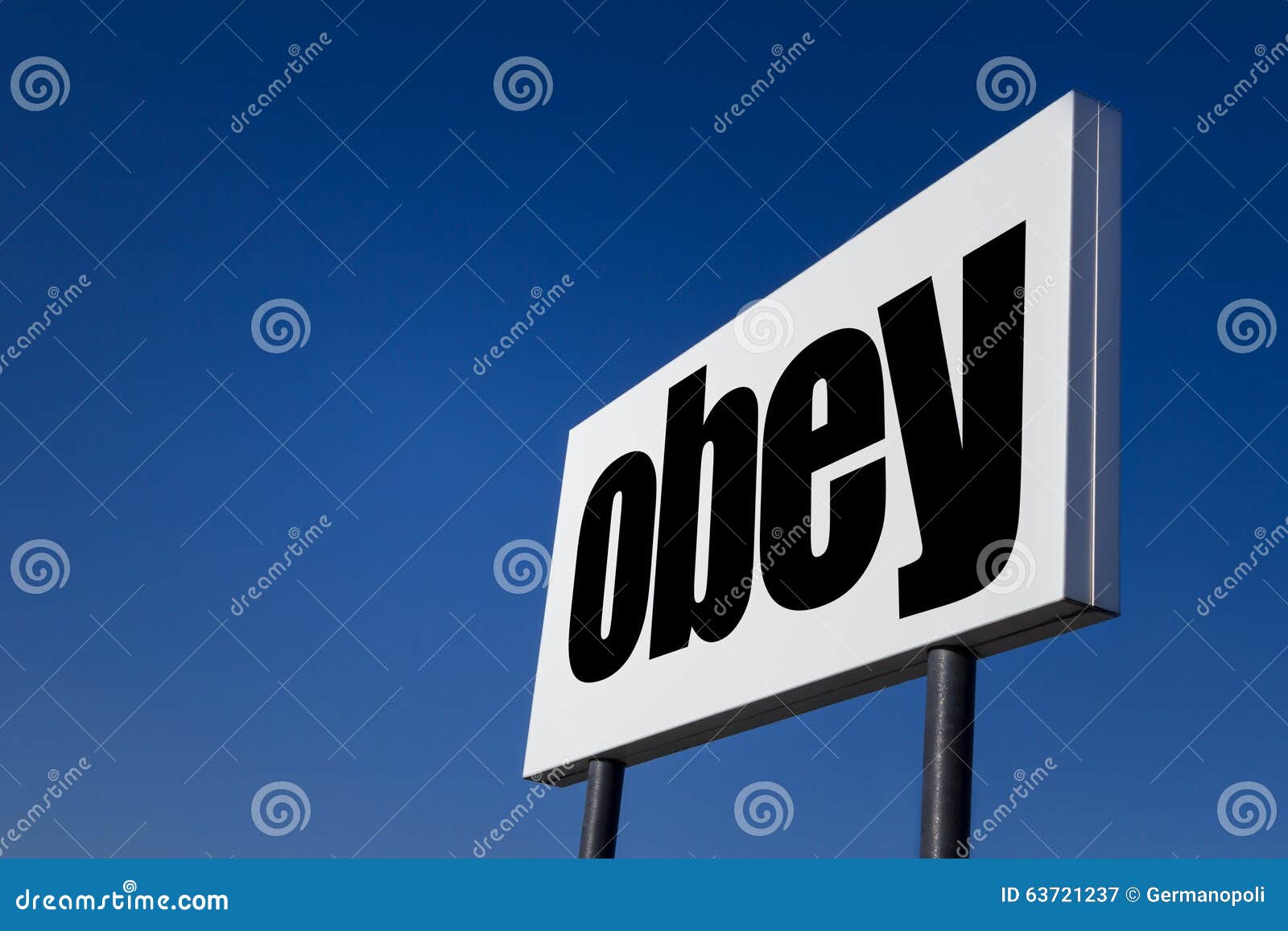 The order to obey stock image. Image of media, control - 63721237