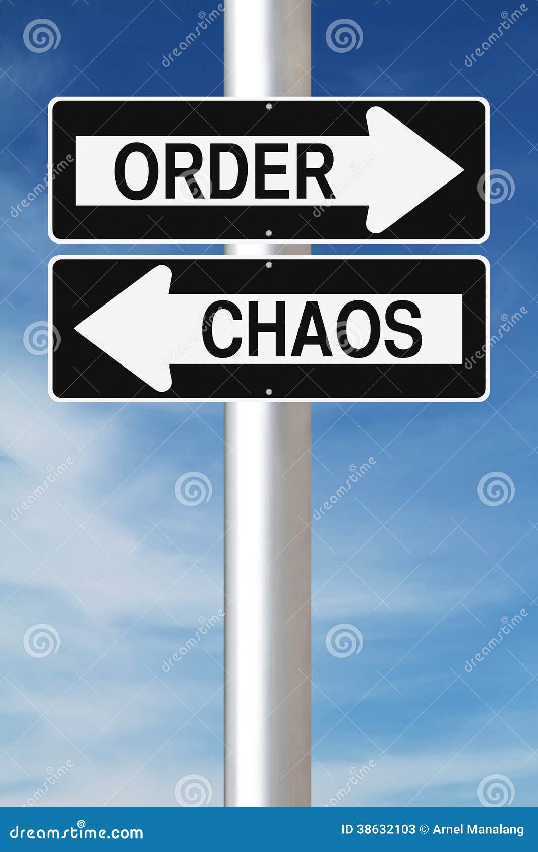 Symbol Of Order And Chaos