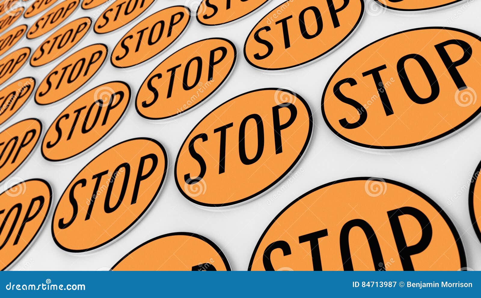 Ordered Grid Orange Stop Signs Stock Illustrations – 3 Ordered Grid ...