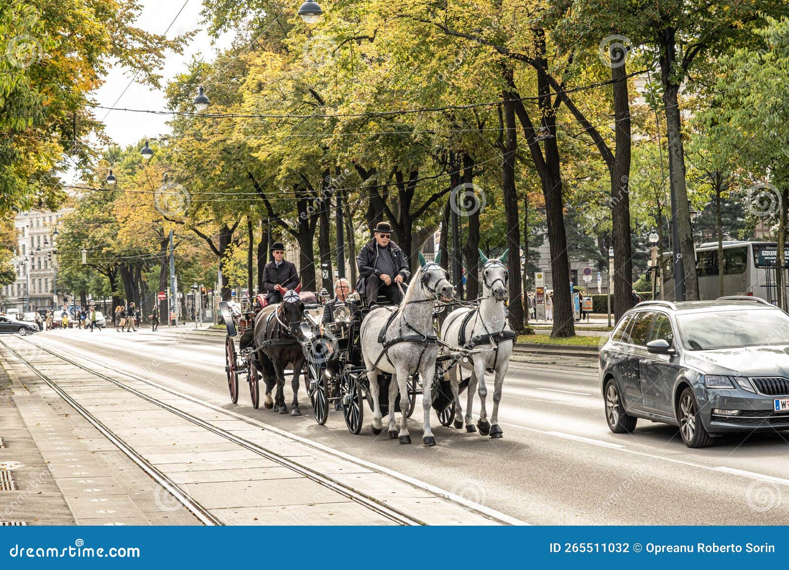 An Ordinary Day on the Streets of the Austrian Capital Vienna Editorial ...