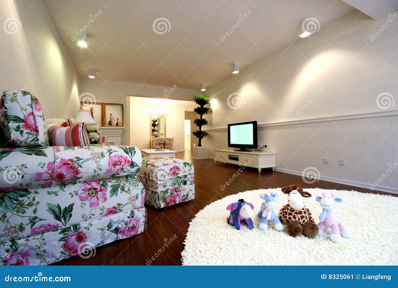 Ordinary home decoration stock image. Image of apartment - 8325061