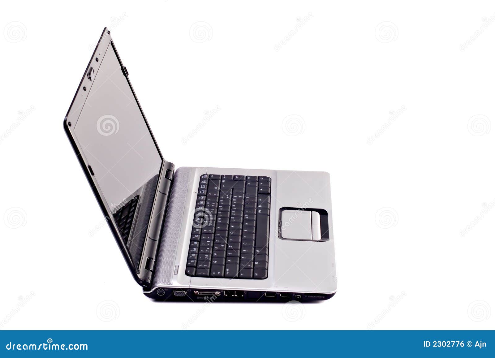 Ordinateur portatif photo stock. Image of neuf, ouvert - 2302776