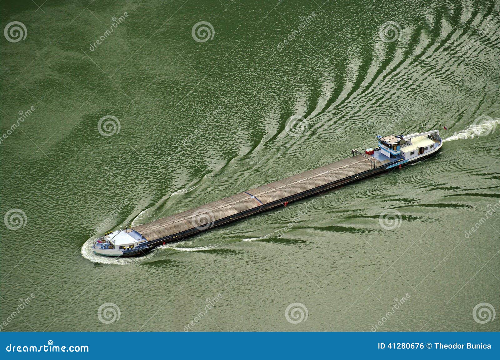 Pine Ore Barge - Danube Boilers. Danube River - Landmark Attraction in ...