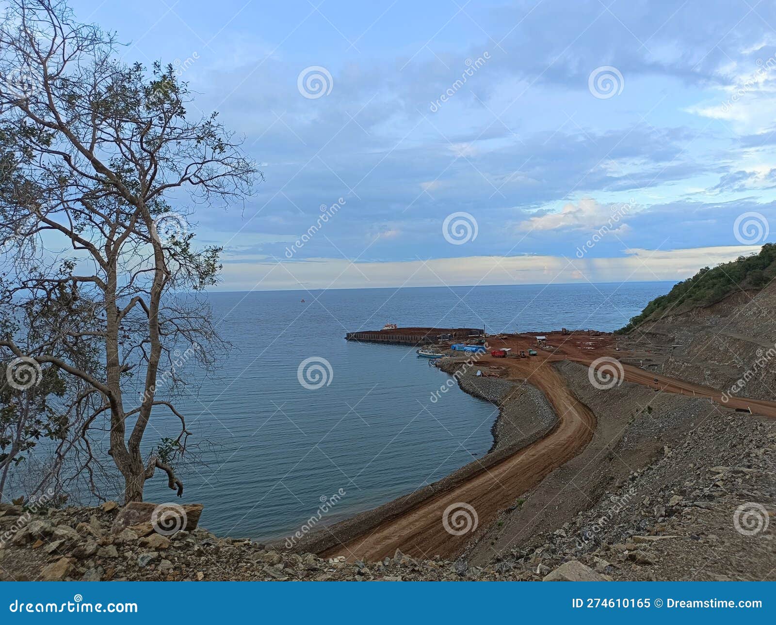 Ore mine stock image. Image of horizon, natural, reservoir - 274610165