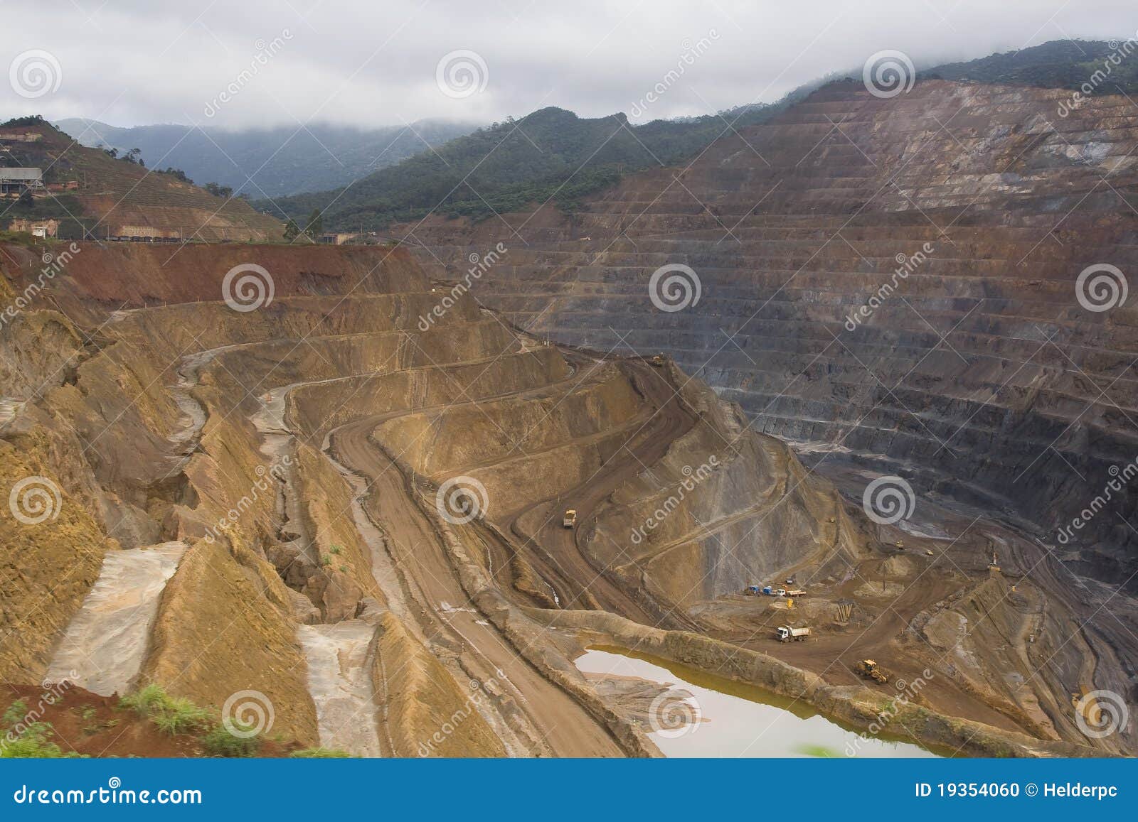Ore mining stock photo. Image of pool, power, mineral - 19354060