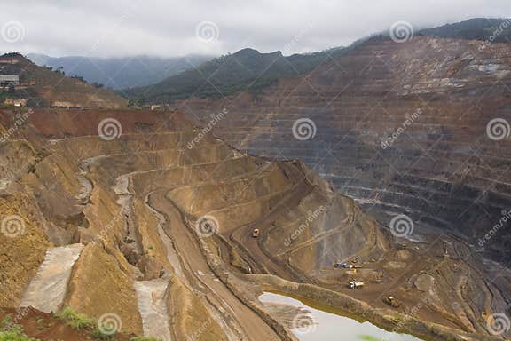 Ore mining stock photo. Image of pool, power, mineral - 19354060