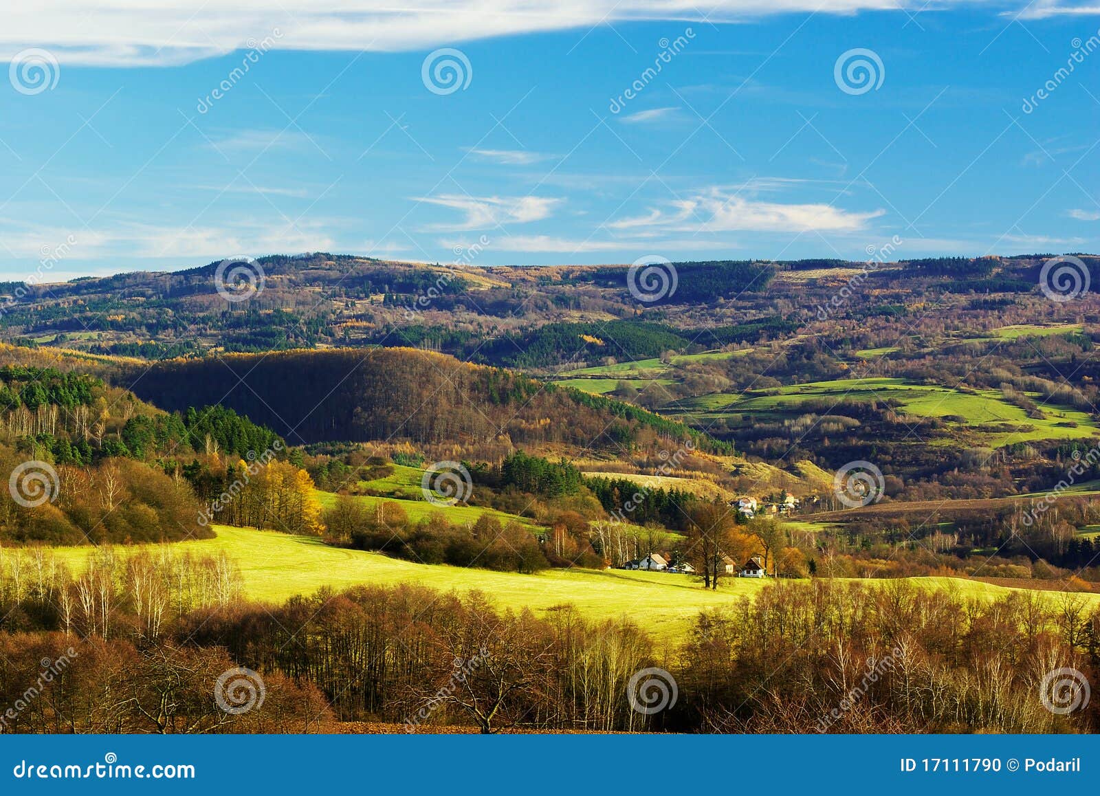 Ore mountains stock photo. Image of meadows, horizon - 17111790