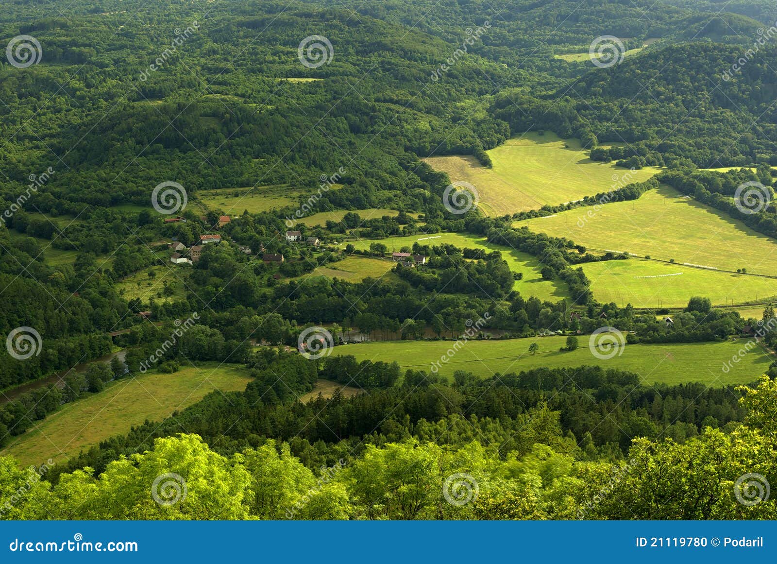 Ore mountains stock photo. Image of forest, country, countryside - 21119780
