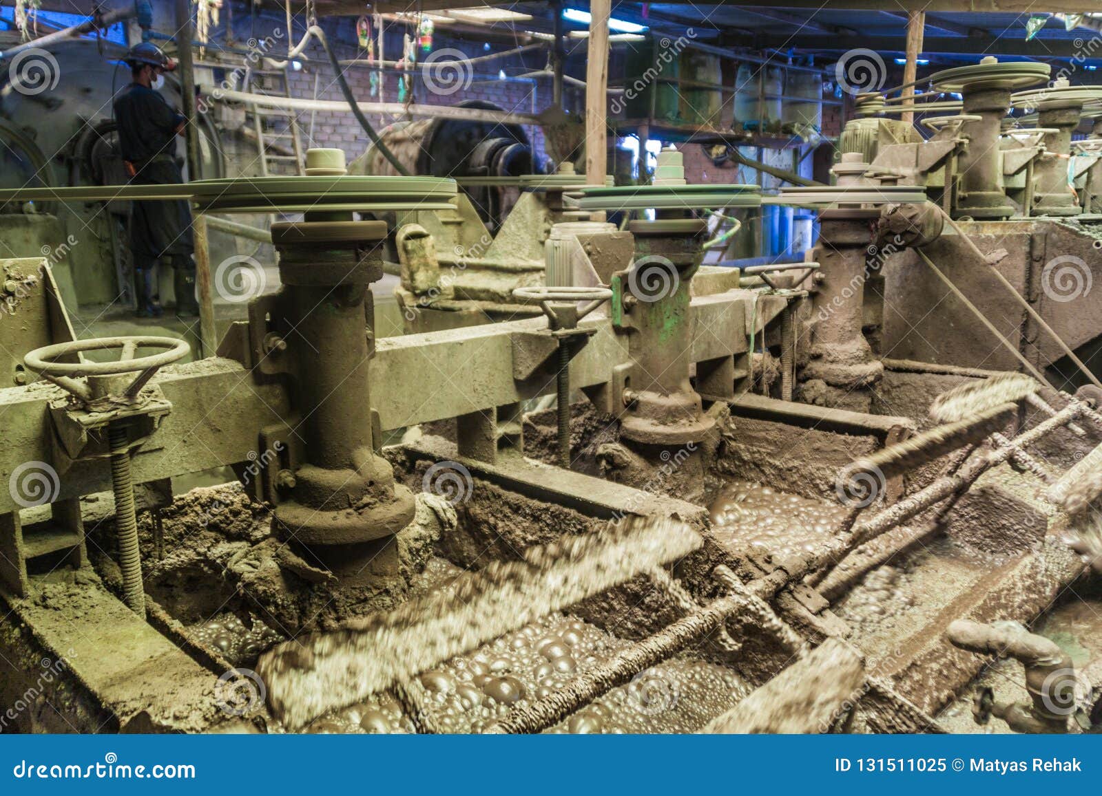 Ore Processing Facility in Potosi Stock Image - Image of factory ...