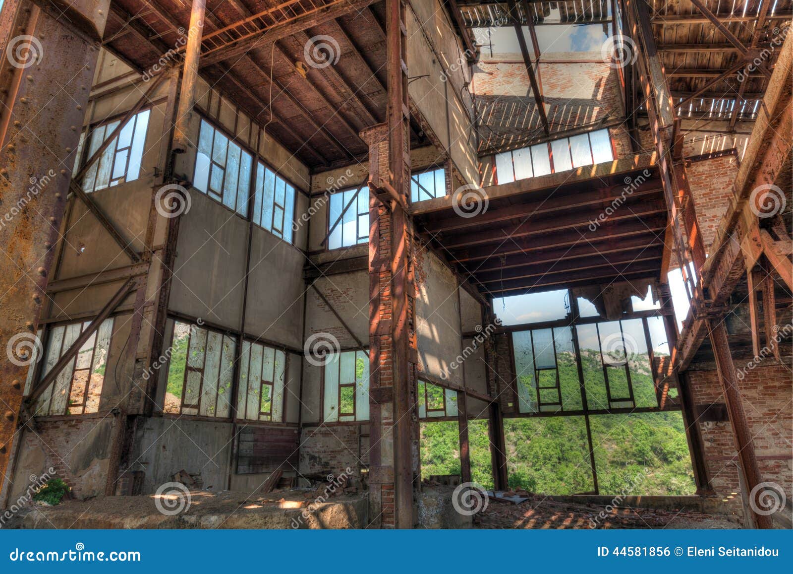Ore processing factory stock photo. Image of enriching - 44581856