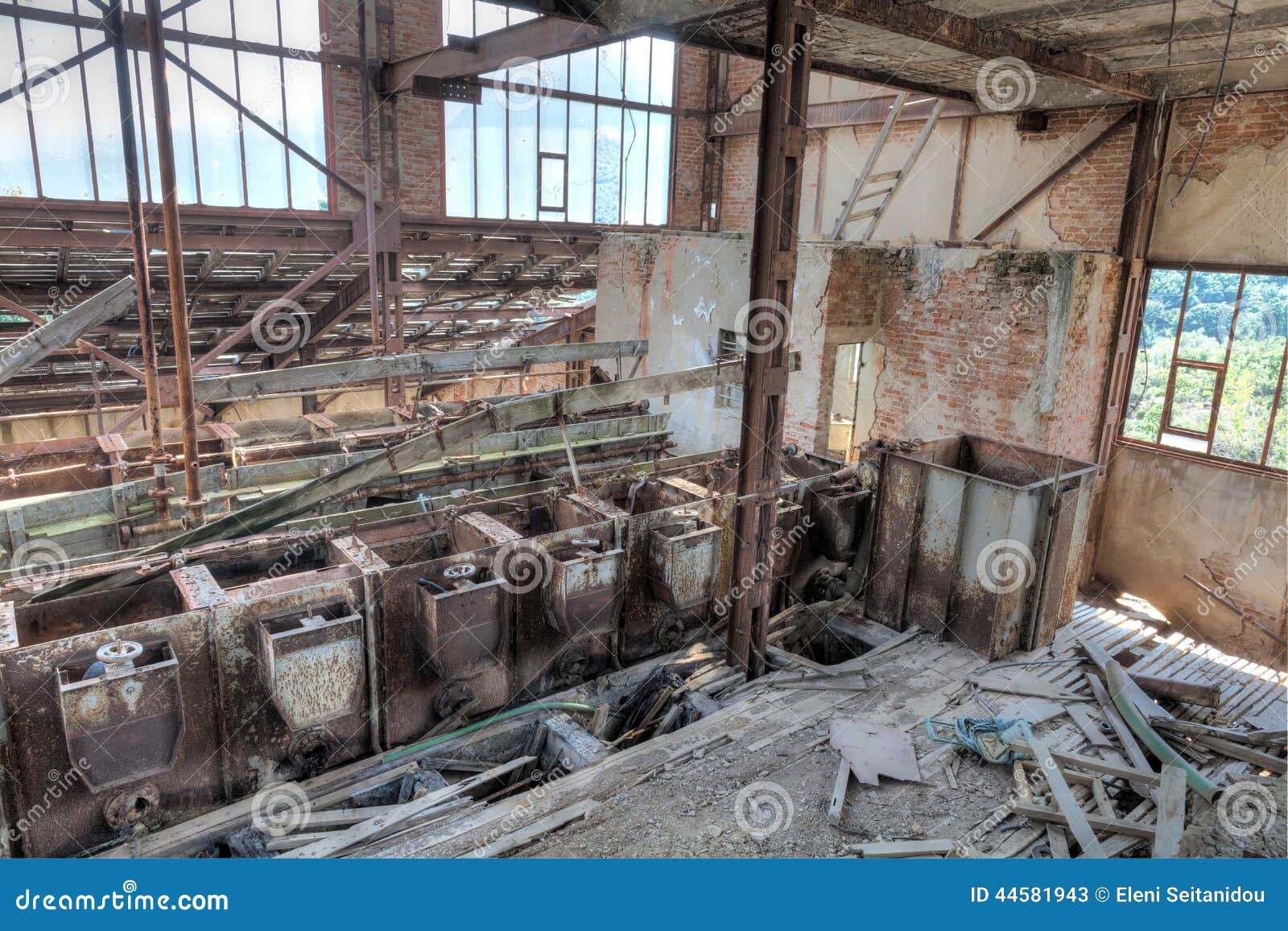 Ore processing factory stock image. Image of processing - 44581943