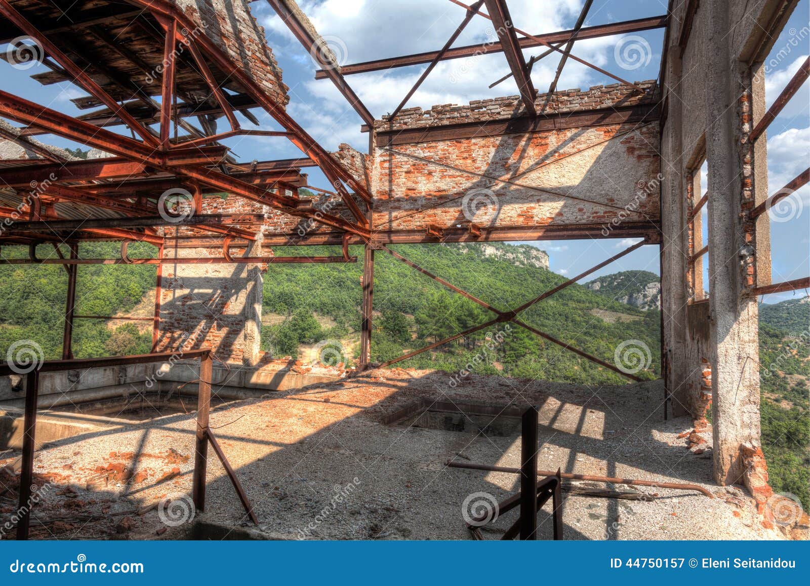 Ore processing factory stock image. Image of wash, unit - 44750157