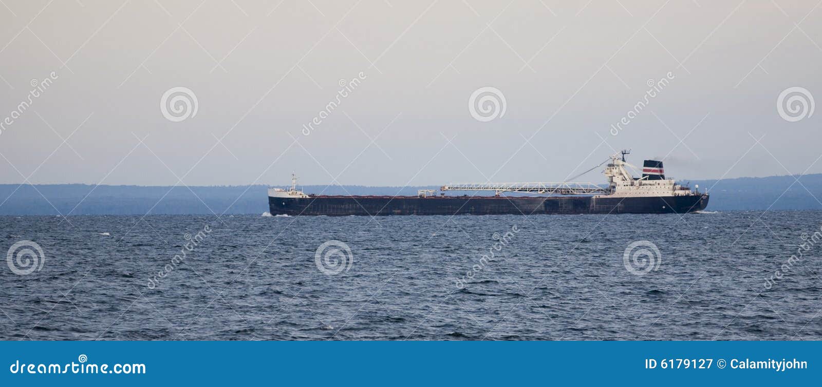 Ore Ship on the Great Lakes Stock Image - Image of ship, boat: 6179127