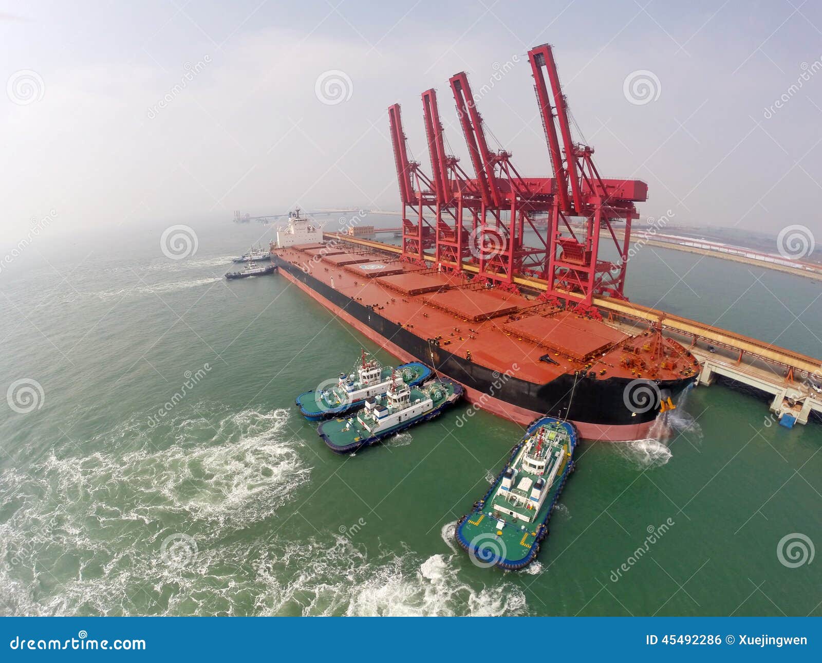 Ore terminal stock photo. Image of metals, brown, ores - 45492286