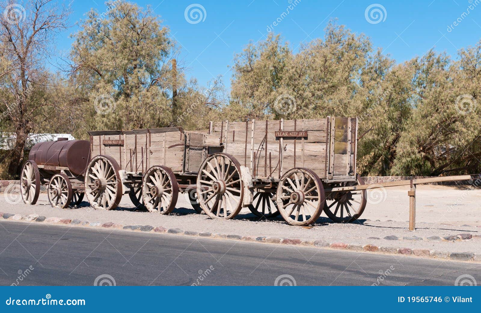 Ore Wagon in Death Valley stock photo. Image of wood - 19565746