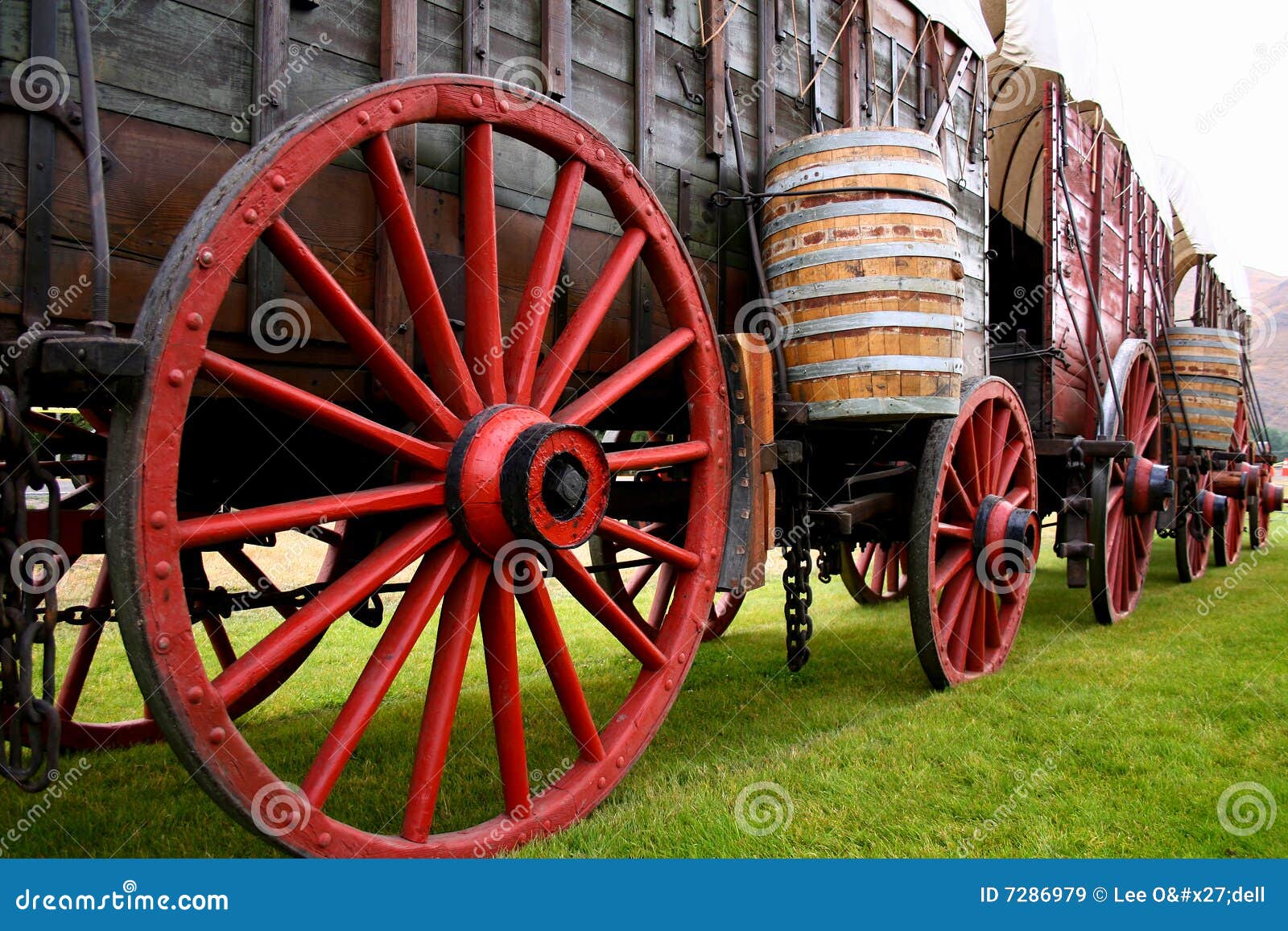 Ore Wagons 4 stock image. Image of equipment, pioneer - 7286979