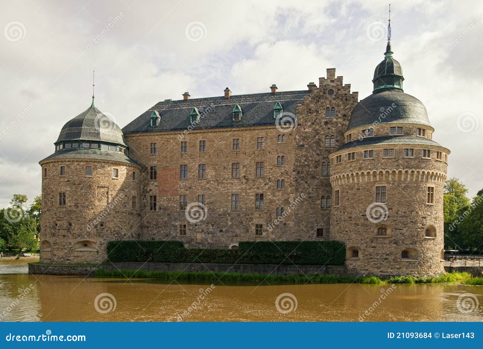 Orebro Castle. stock photo. Image of protection, renaissance - 21093684