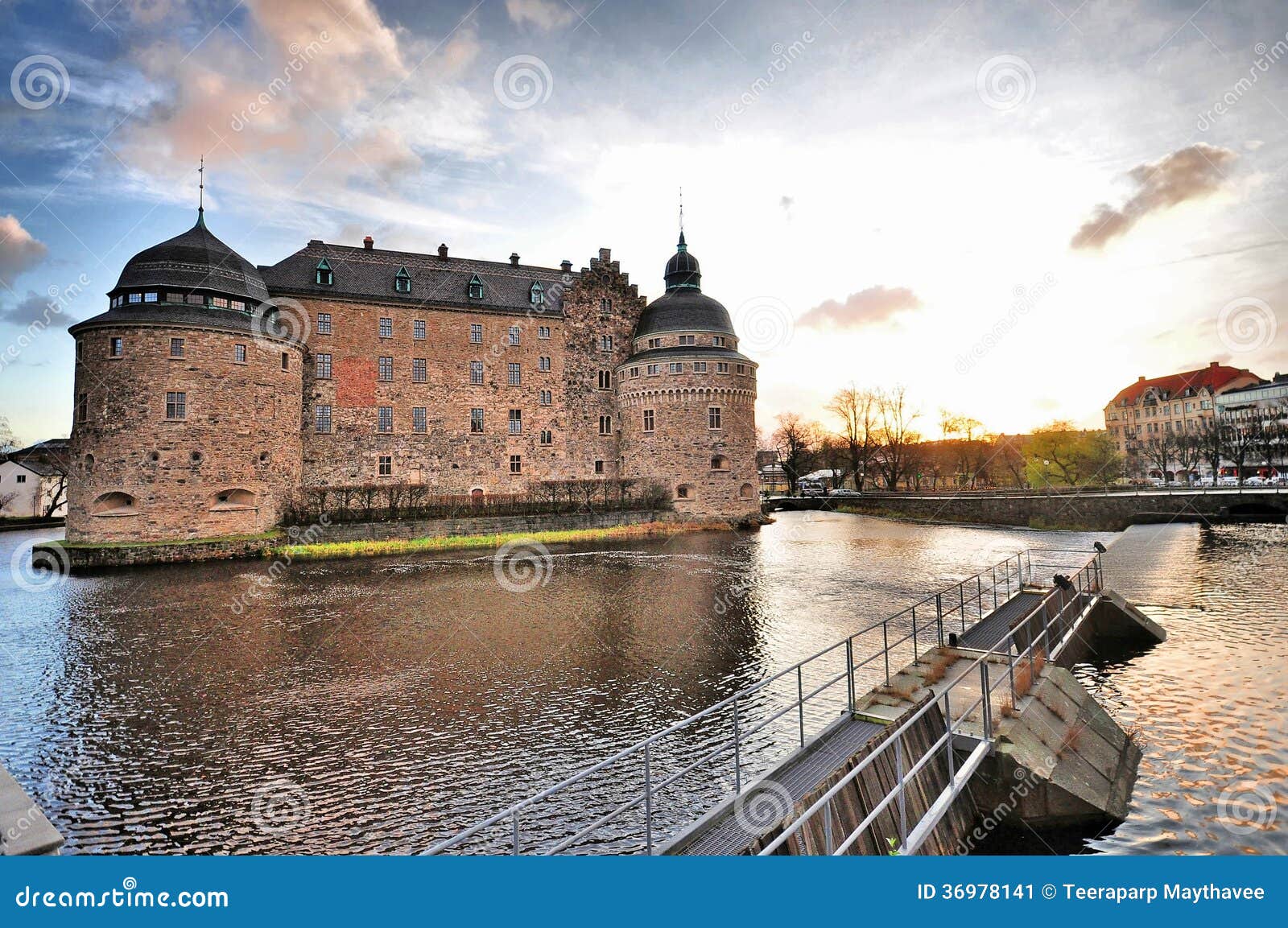 Orebro Castle stock image. Image of architecture, province - 36978141