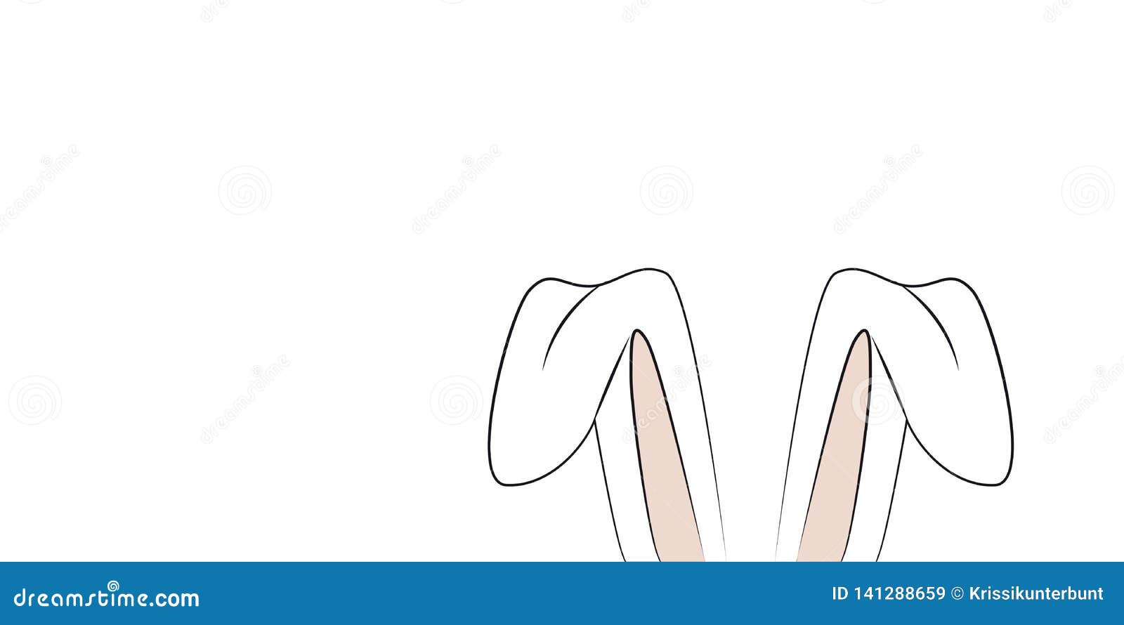 Orecchio Di Coniglio Delle Orecchie Del Coniglietto Di Pasqua Isolato ... Orecchio Di Coniglio Delle Orecchie Del Coniglietto Di Pasqua Isolato ...