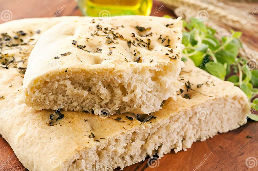 Oregano Bread stock photo. Image of specialty, italian - 26962602