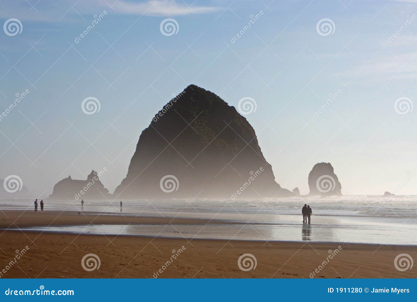 Oregon 4 stock photo. Image of coastline, haystack, tide - 1911280