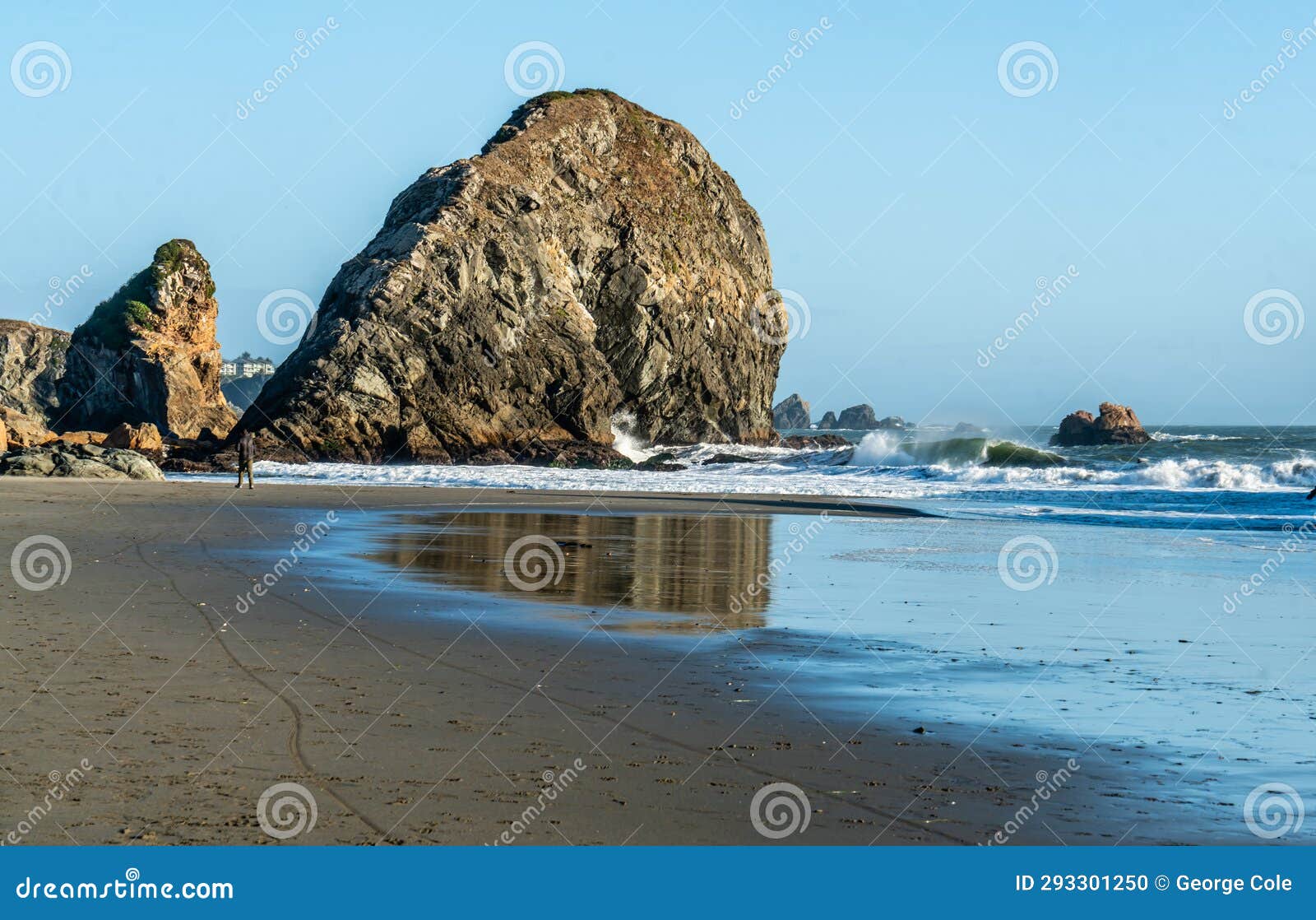 Oregon Beach Rock Fromations 7 Stock Photo - Image of outdoors ...