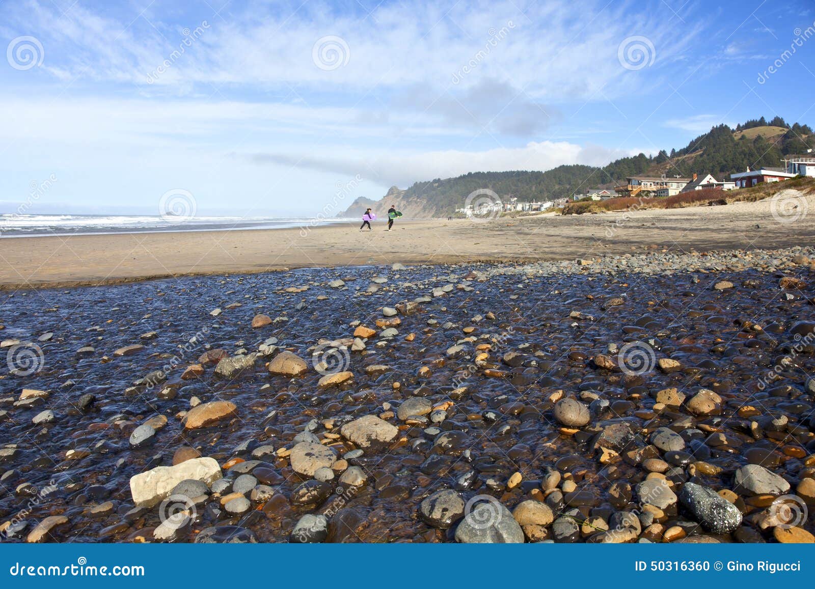 Oregon Coast Beach Activities and Surf. Stock Photo - Image of oregon ...