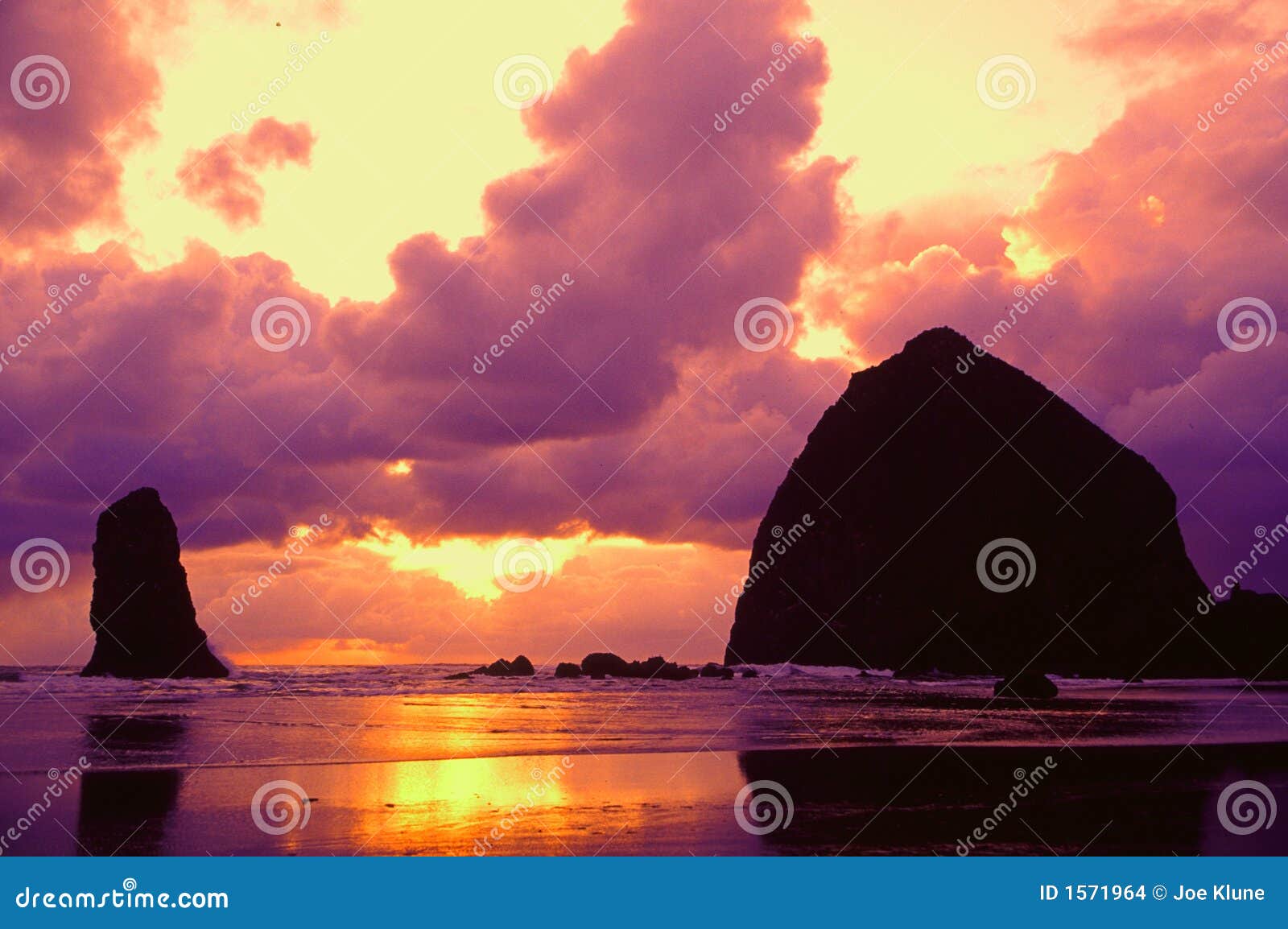 Oregon coast portraits stock photo. Image of shore, beach - 1571964