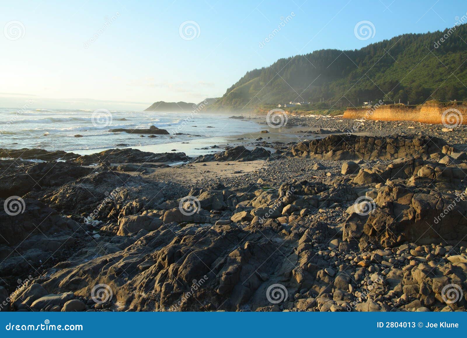 Oregon coast portraits stock image. Image of trees, rocks - 2804013
