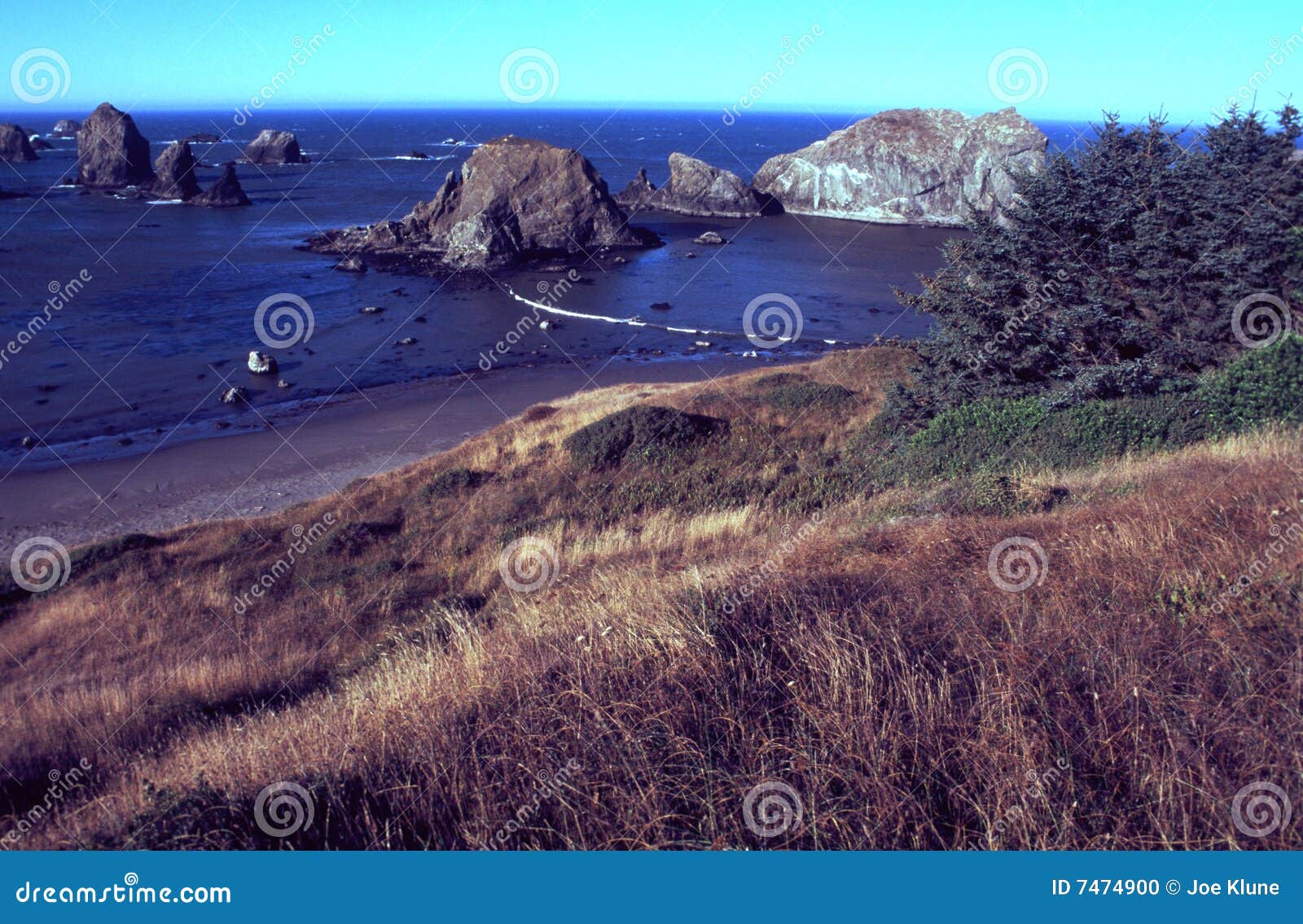Oregon coast portraits stock photo. Image of mountains - 7474900