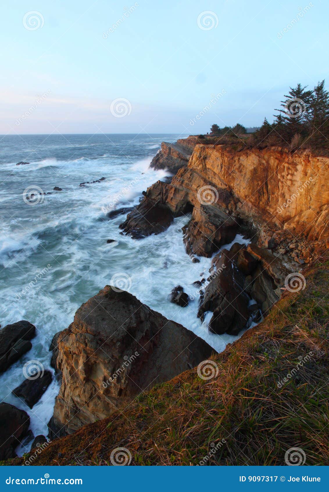 Oregon coast portraits stock image. Image of natural, cliffs - 9097317