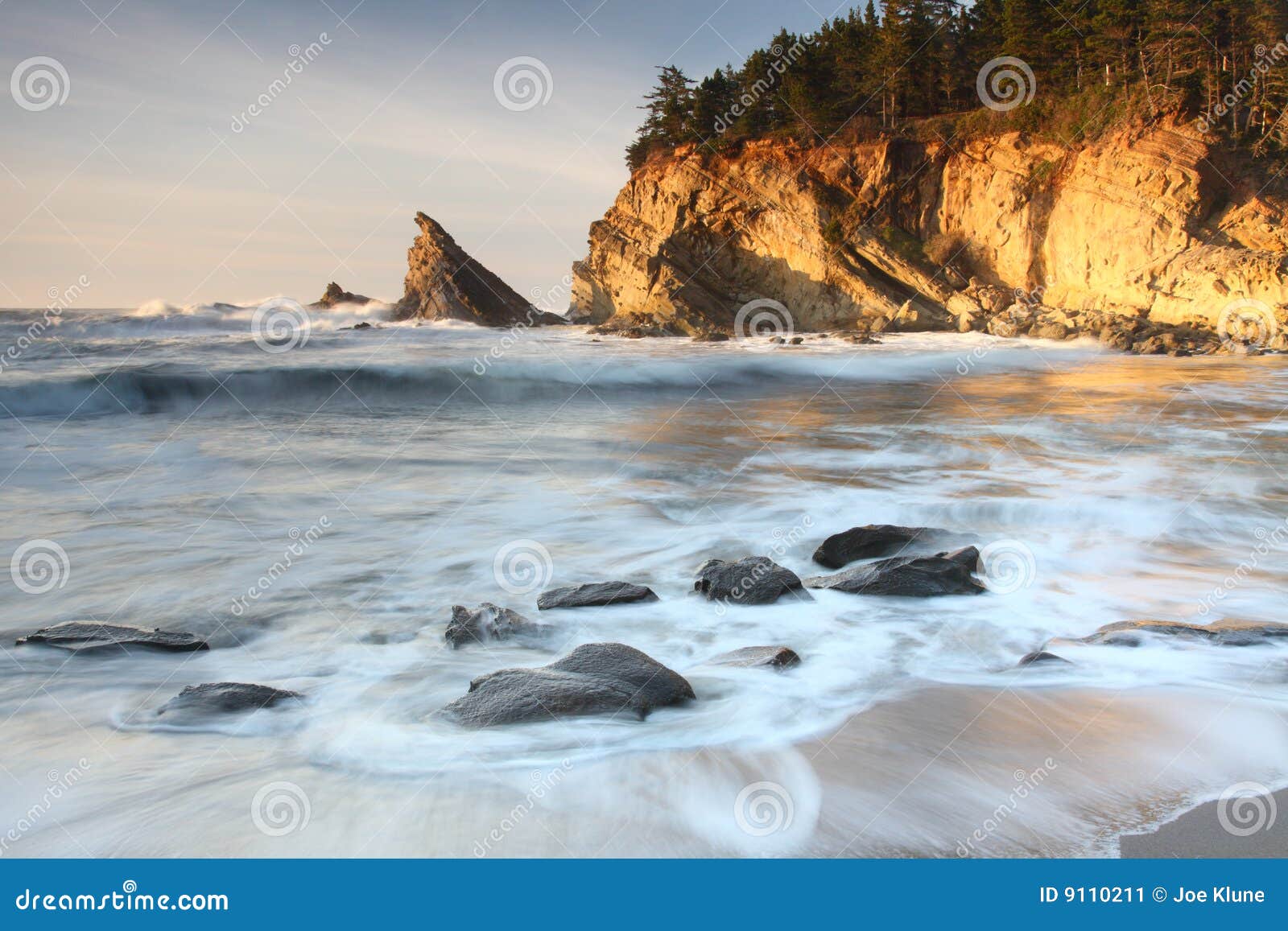 Oregon coast portraits stock image. Image of cliffs, natural - 9110211