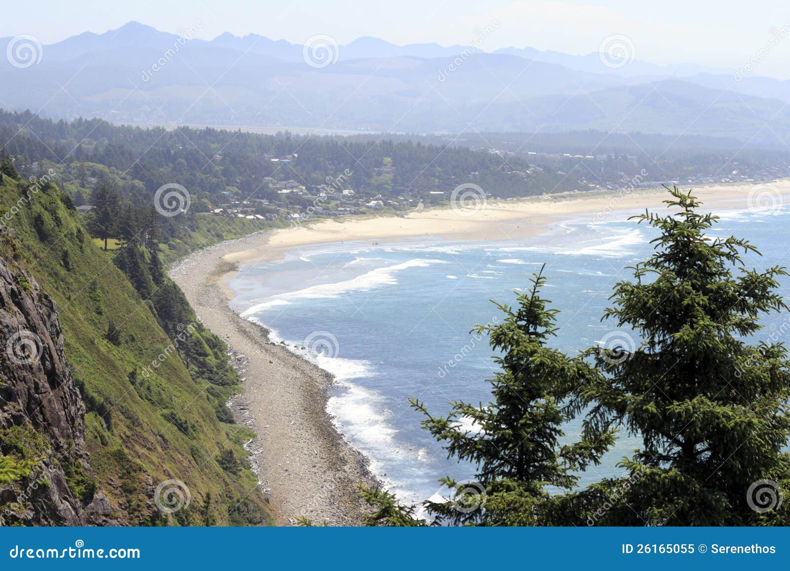Oregon Coast View stock image. Image of oregon, pacific - 26165055