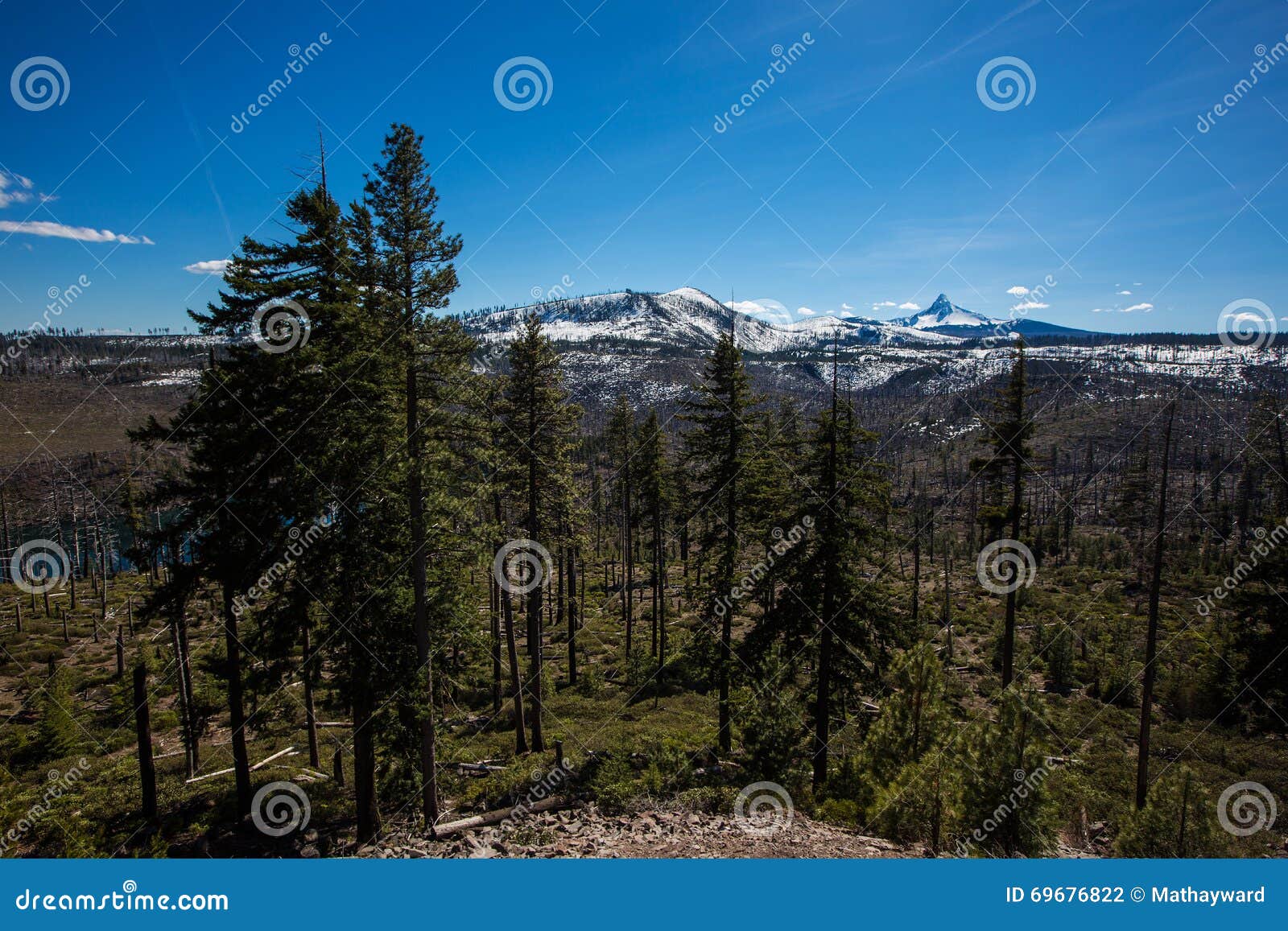 Oregon mountain scenery stock photo. Image of scenery - 69676822