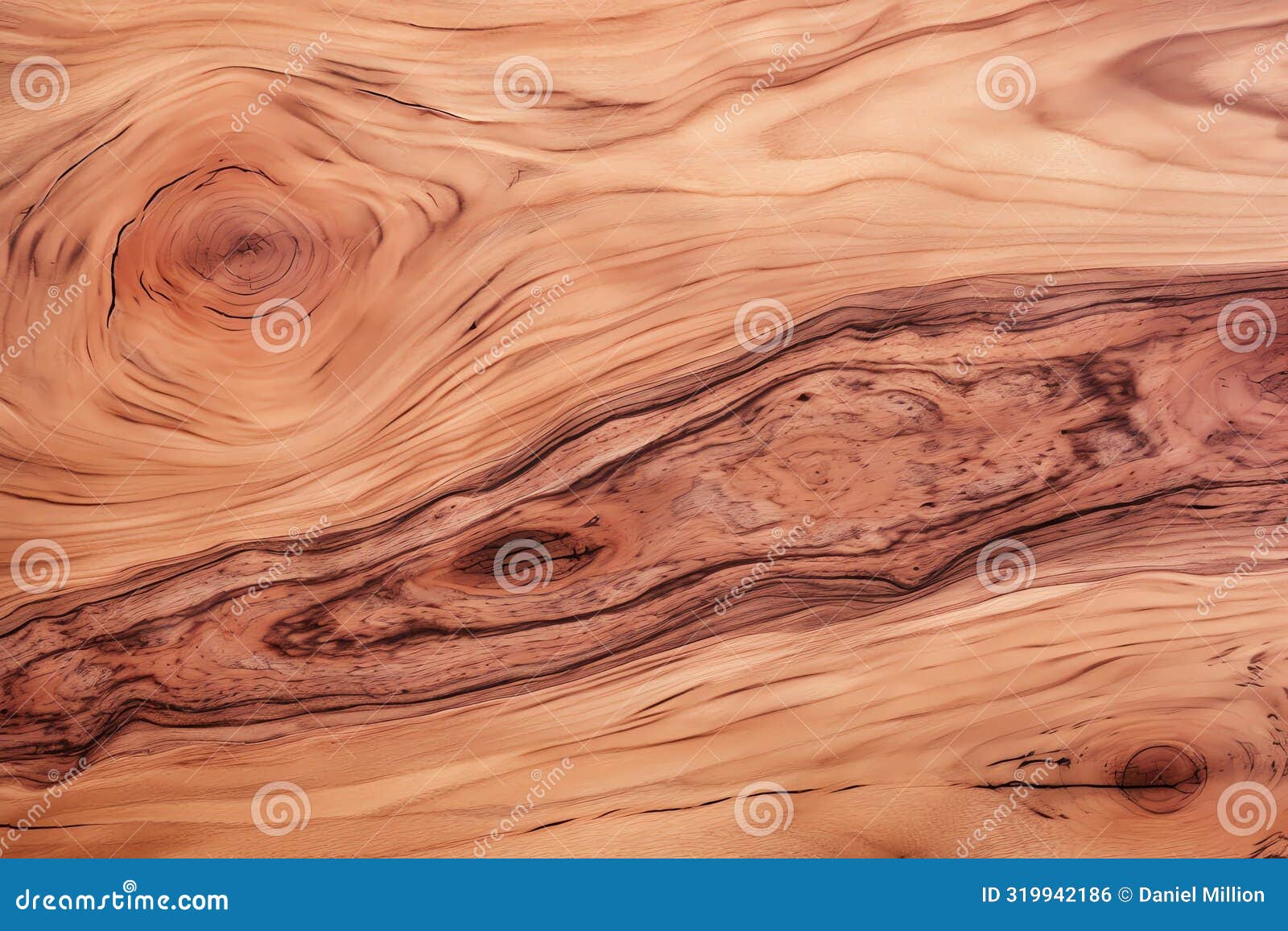 Oregon Myrtlewood Wood Displaying a Range of Colors and Unique Grain ...