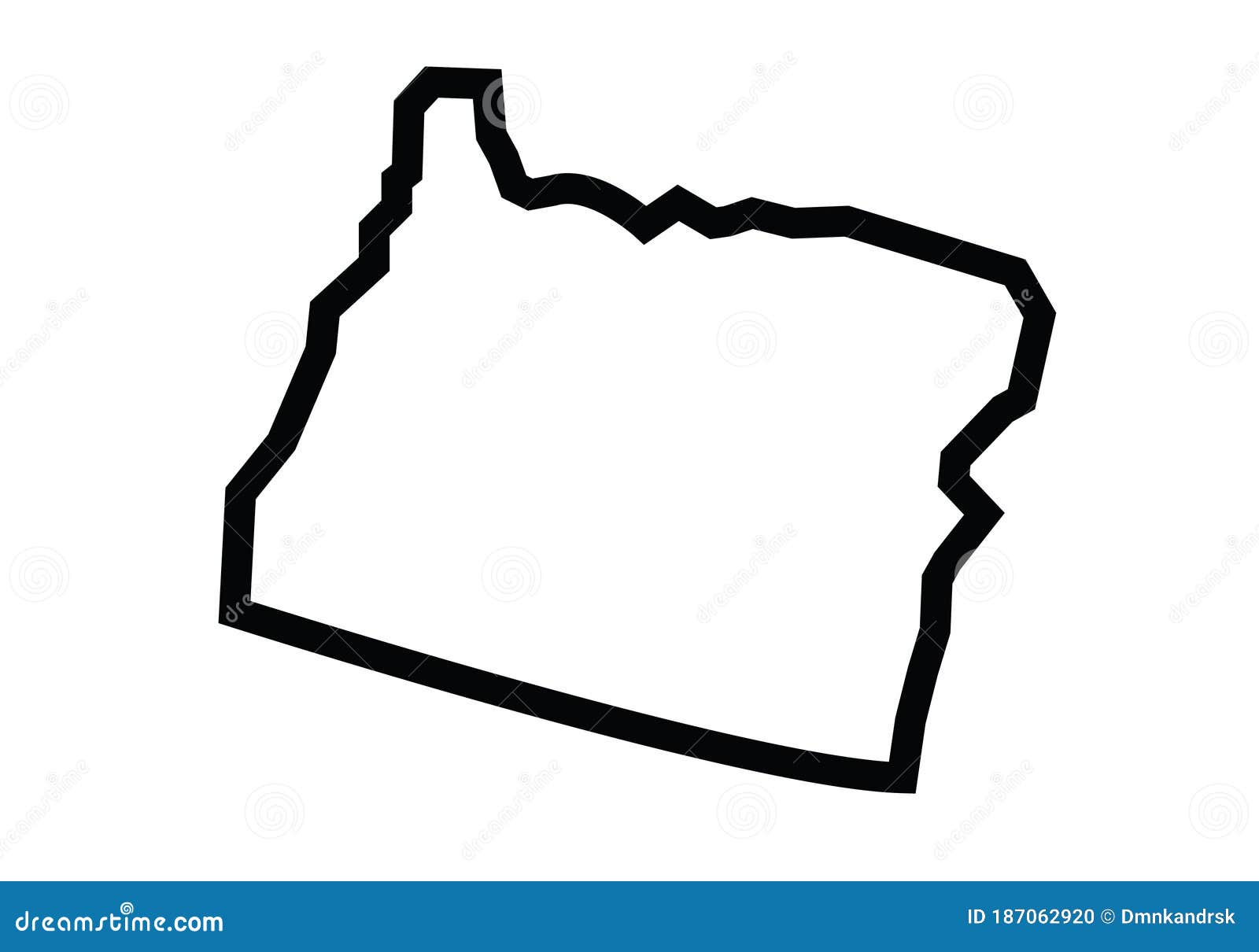 Oregon State Outline