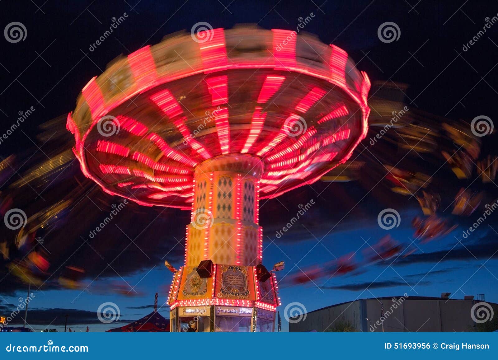 Oregon State Fair Swing Ride Stock Photo - Image of excitement, oregon ...