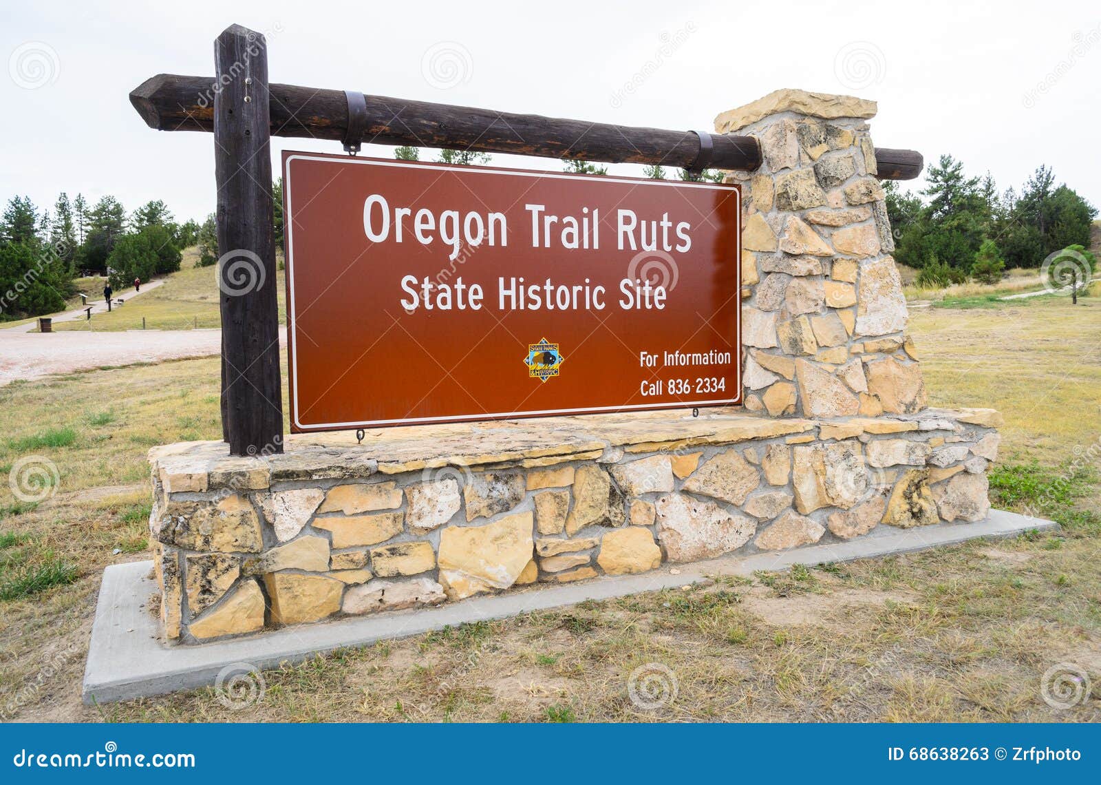 Oregon Trail Interpretive Center Along The Oregon Trail Editorial Photo ...